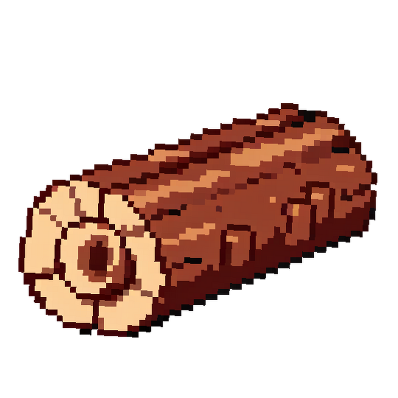 16+ Wooden Log Pack - Pixelart / Pixel Art sprite Forest RPG Fantasy ...