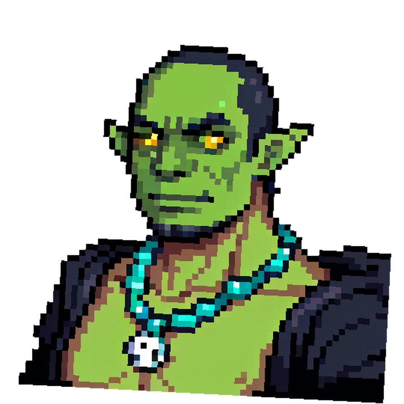 Orcs Portrait Pack Asset - Pixelart / Pixel Art sprite Bust Trolls RPG ...