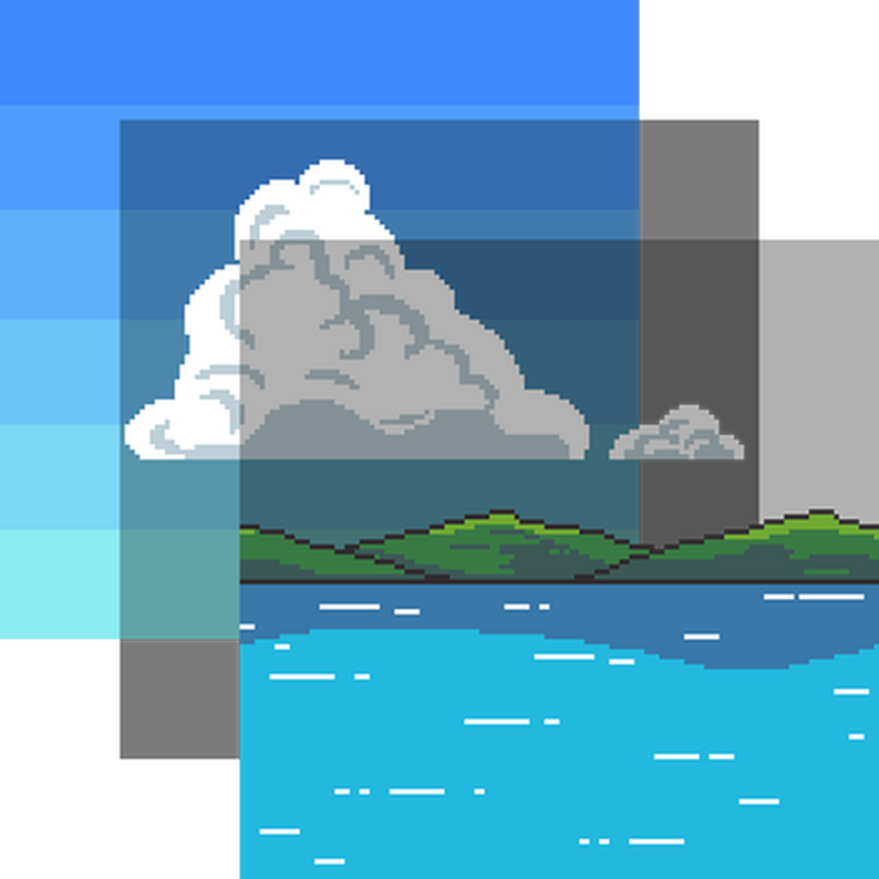2D 16px Beach Tileset by Segart
