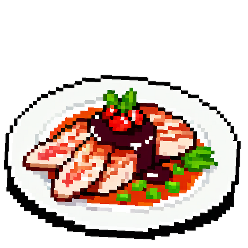20 Meats Food Asset - Pixelart / Pixel Art sprite Pack RPG by CaptainSkolot