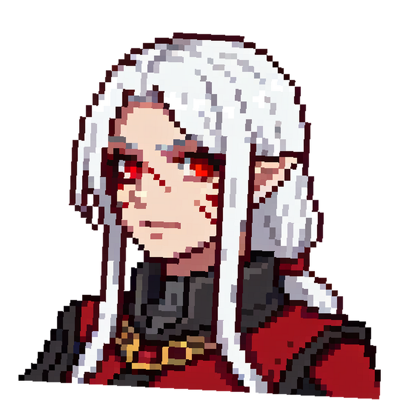 Elf Portrait Pack Asset - Pixelart / Pixel Art sprite Bust Men and Women RPG Visual Novel by ...