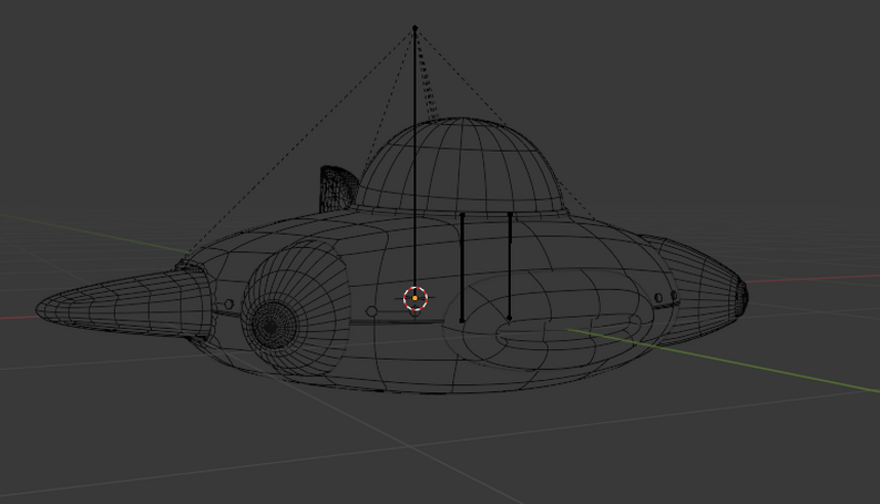 Gup - D Submarine model ( Blender ) by Keeks_Q