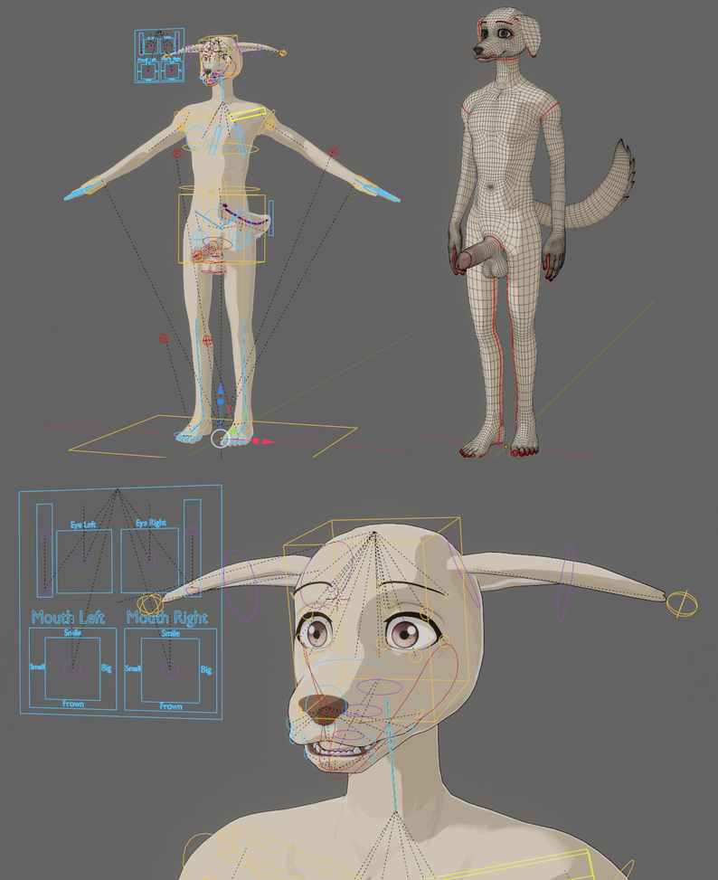 Jack Beastars model by Enticia