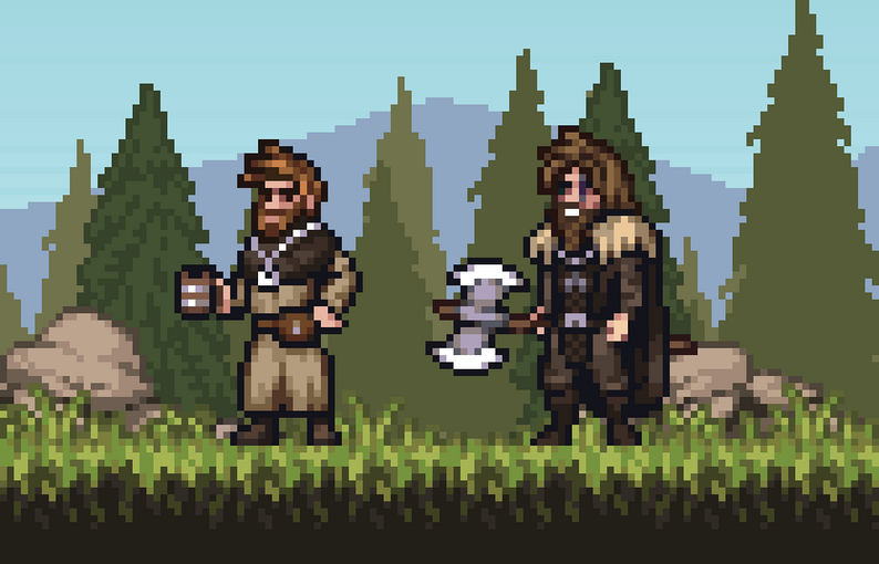 100+ Pixel Art Characters - NPC Pack by GandalfHardcore