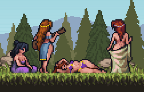 Added Middle Eastern Female Characters! 💃🏻 - 100+ Pixel Art Characters - NPC Pack by GandalfHardcore