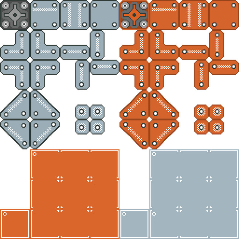 Test Level Tileset (Free) by Nickstar