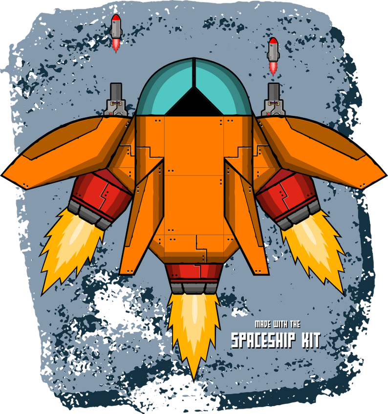 Spaceship Creation Kit by Buggy Studio