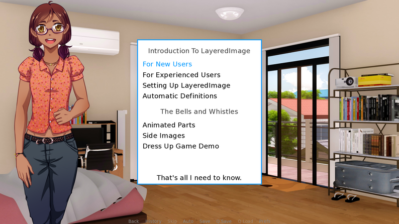 Ren'Py Tutorial - LayeredImage by tofurocks