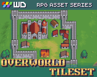 RPG Overworld Tileset by Pita