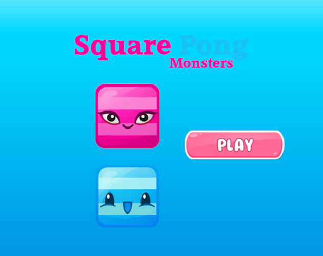 Square Pong Monsters by sylgraph