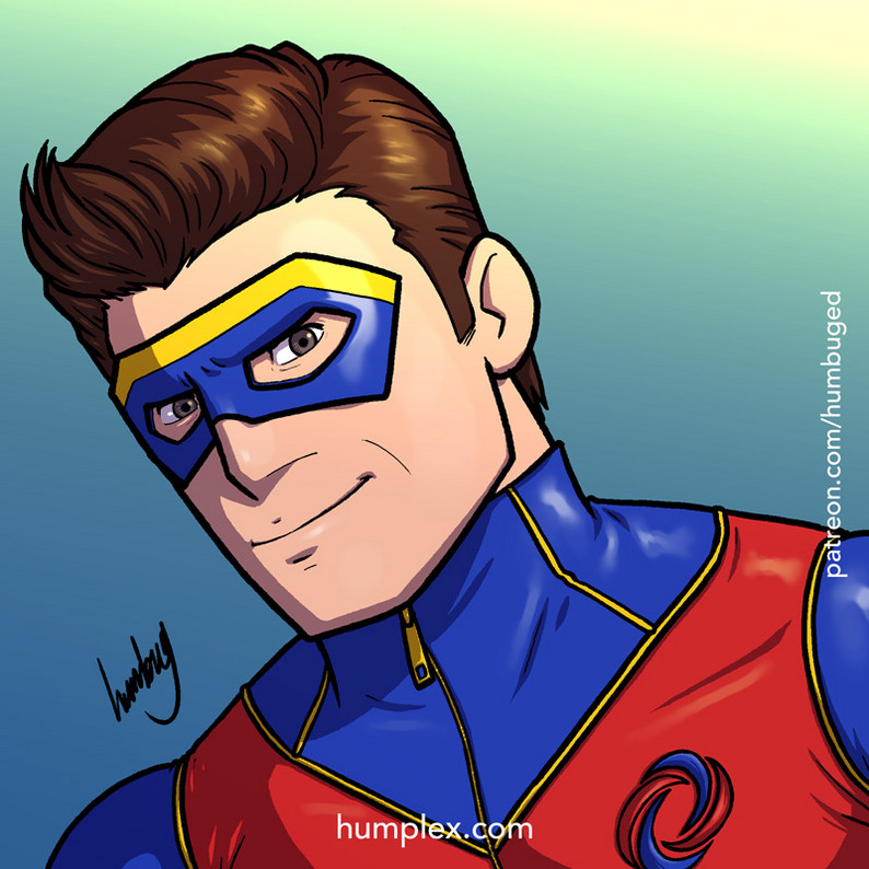 Captain Man Sprayed on the Face by humbuged