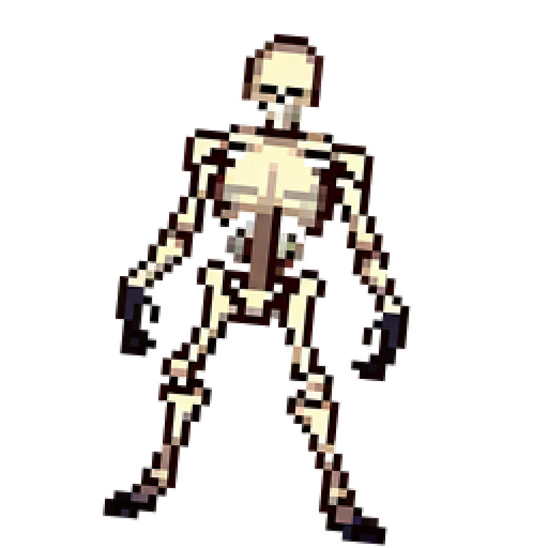 30 Skeletons --- Pixel Art Skeleton Pack by PixiePirat
