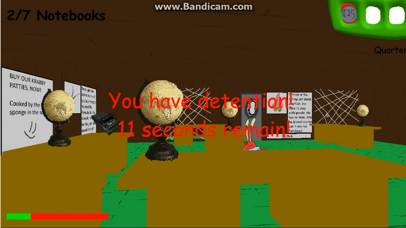 Spongebob's Basics in Education and Cooking (BALDI MOD) by bigboypadilla