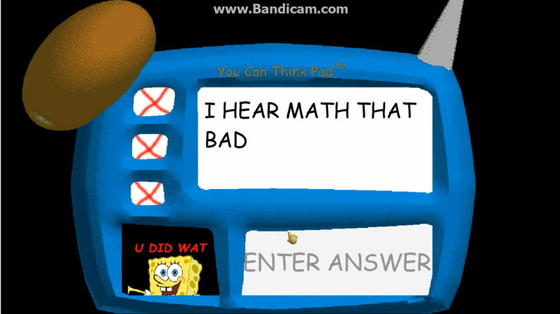 Spongebob's Basics in Education and Cooking (BALDI MOD) by bigboypadilla