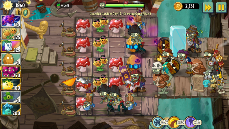 Gimmick Garden - A PvZ2 Reflourished Level Pack by Cathy Nekonin