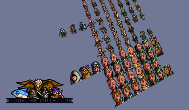 Unique Fantasy Roguelike Collection [32x32] by Marvyra