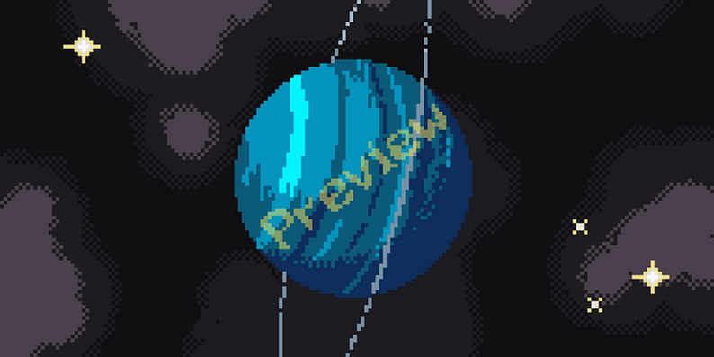 ☀️ Pixel Solar System by 🌻Helianthus Games🌻