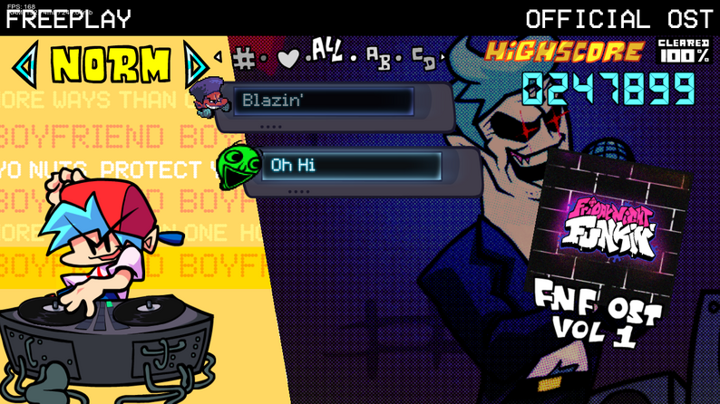 Oh Hi! Playable (FNF V-Slice Mod) by Haroon Plays