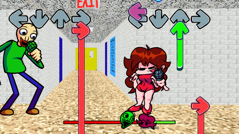 Oh Hi! Playable (FNF V-Slice Mod) by Haroon Plays