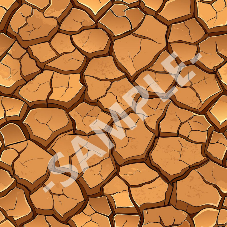 Cracked soil seamless tile texture pack by Fire Mage Studio