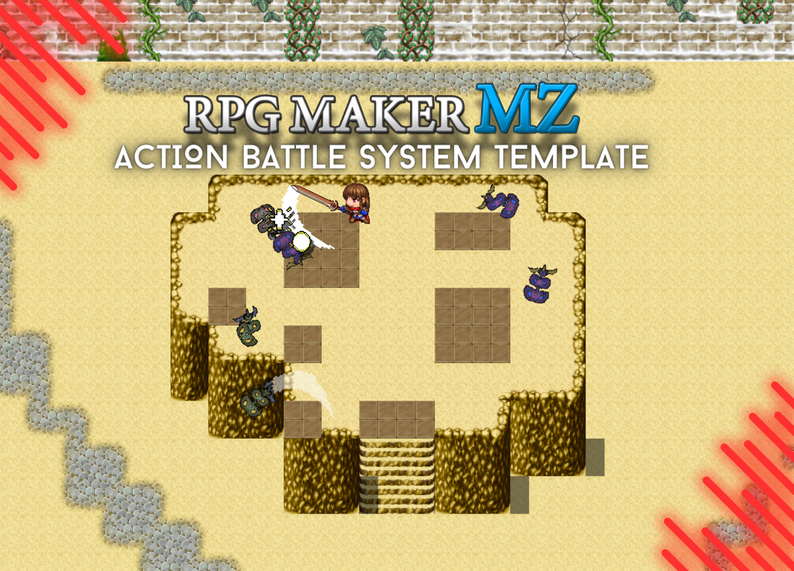 RPG Maker Action Battle System Template by KUBATAIGA Dynamics
