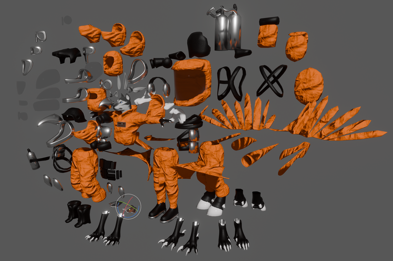 ZealotDKD Lethal Paws Vrchat Avatars + Game mod by ZealotDKD