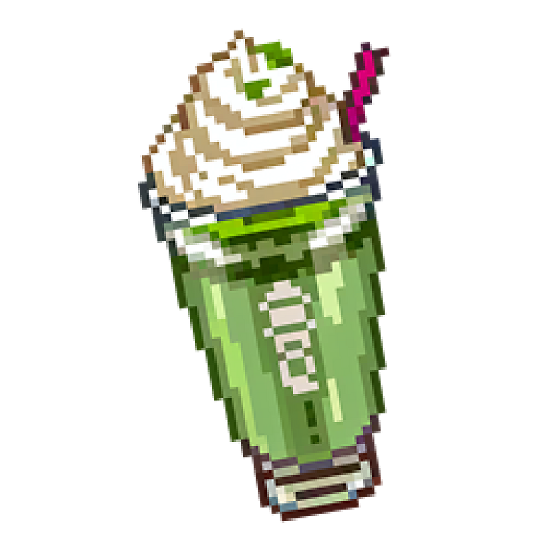 36 Milkshakes --- Pixel Art Milkshake Pack by PixiePirat