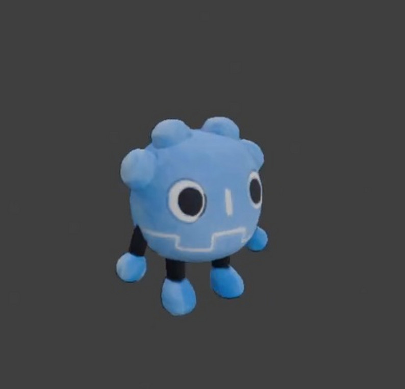 Godot Plush (rigged - game ready) by GalacticLake