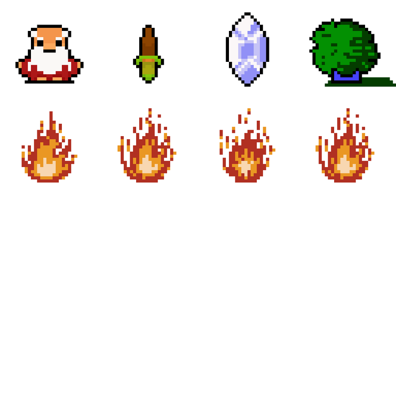 LEGENDS OF ZELDA inspired sprite sheets by RENDEV by RENDEV
