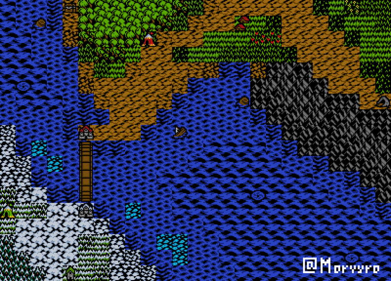 Unique Free 8-bit Tilemap [16x16] by Marvyra