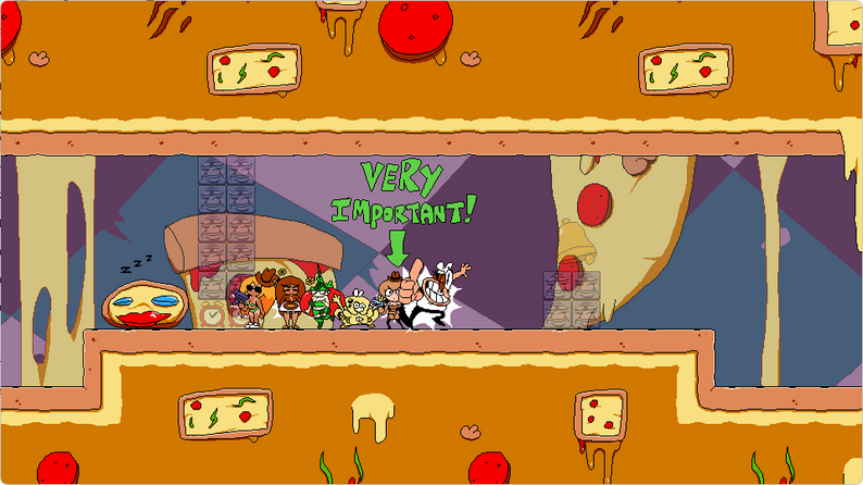pizza tower characters community edition by PumpBr