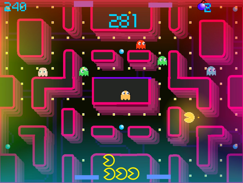 Pac Man Rainbow by Tiburonsin Studios