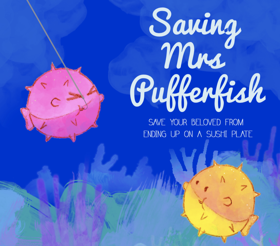 Saving Mrs. Pufferfish by CurieKiwi