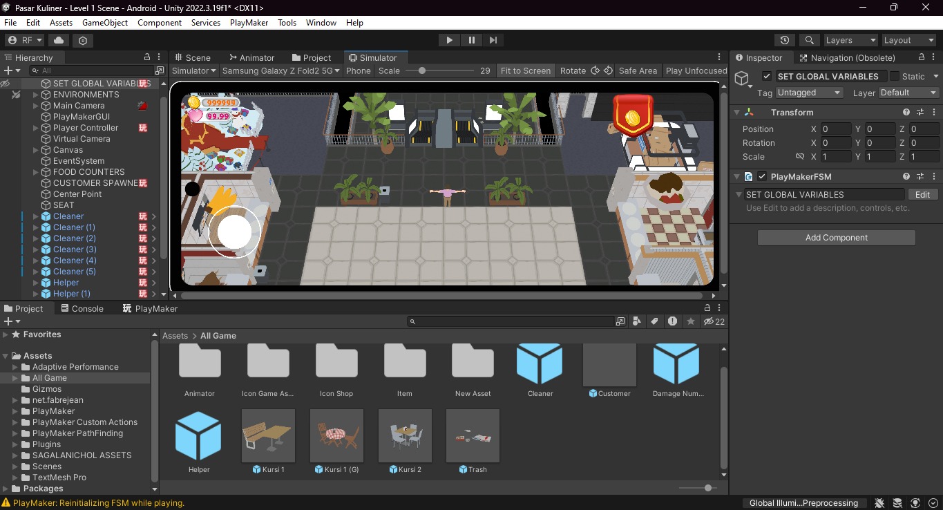 Nusantara Culinary Tycoon by FIVEIDEA DaffaGimnastiar for TSA GameFest ...