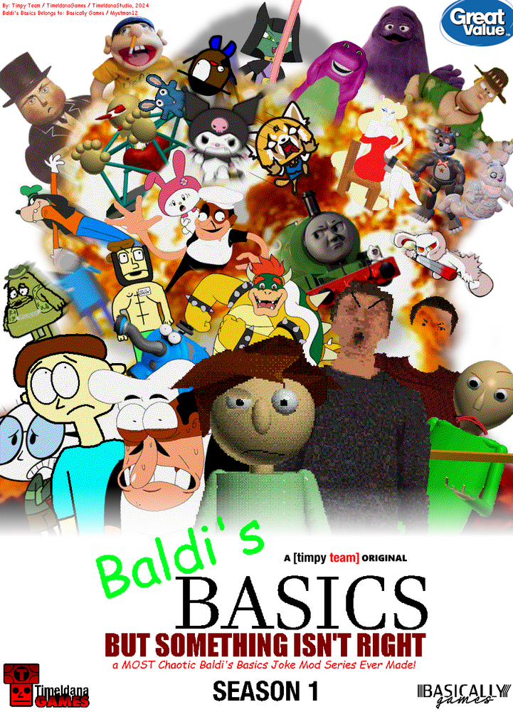 Baldi's Basics but Something isn't Right COLLECTION: Season 1 by Timpy Team / TimeldanaGames