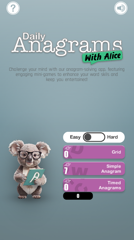 Daily Anagrams by Khafra