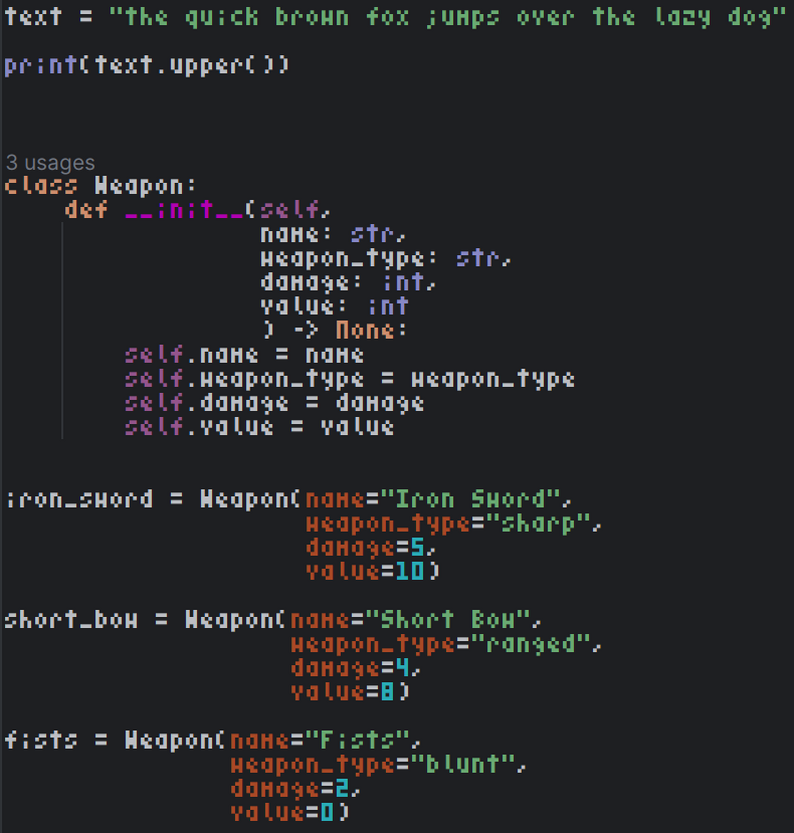 Another Tiny Pixel Font (monospace, 3x5) by Alassë Eärfalas