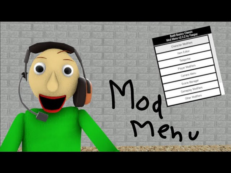 baldi's basics modmenus PLUS *cancelled* by oldajunior
