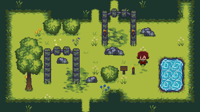 RPG Tileset 16x16 + Character Sprites by obj_kUrok