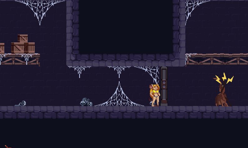 Adult Furry Metroidvania in Pixel Art - Scarlett by Fapyrus