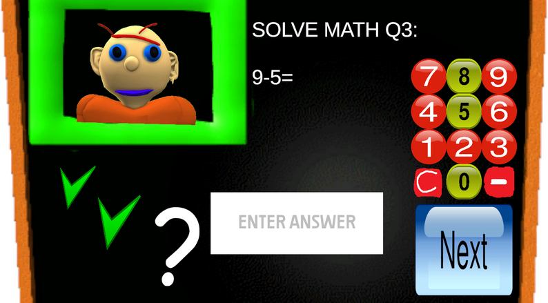 baldino's math super adventure - scary funny game by DublaAnimado