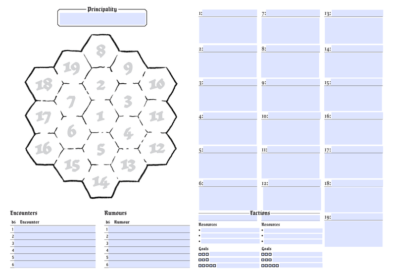 Mausritter Hexcrawl Template (Form-Fillable) by enbyfriend