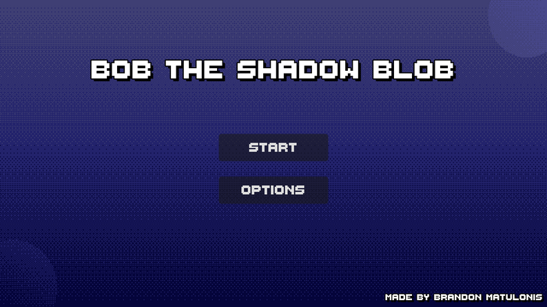 Bob the Shadow Blob by BMatulonis