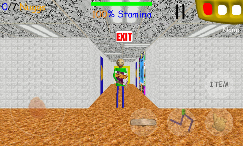 Baldi loves nuggs by Kouggu8is