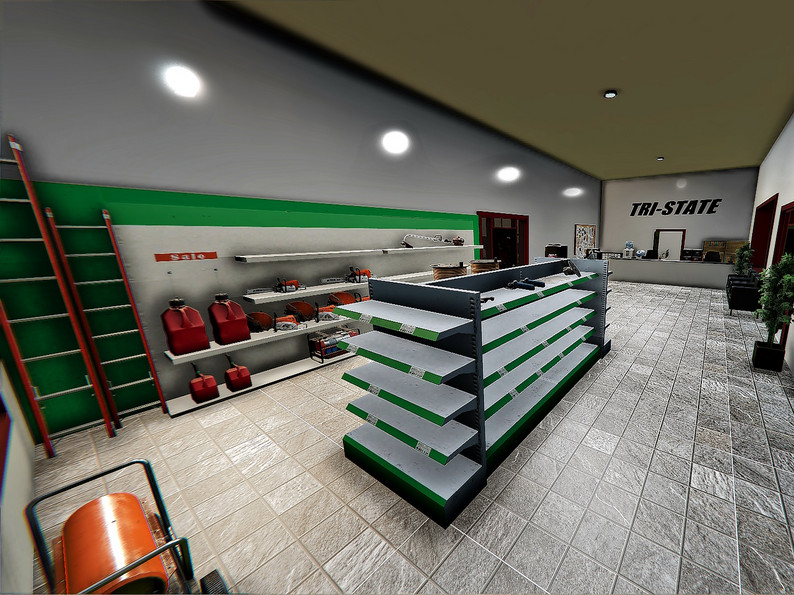 FS22 Large Truck Shop by Tri-State Crew