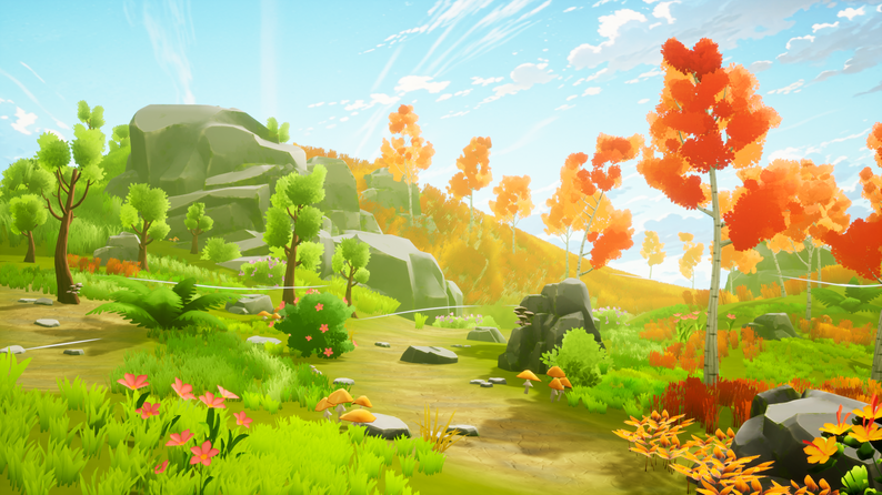 Stylized Nature MegaKit by Quaternius