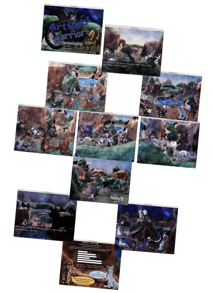 Artfight Warriors by Embyr