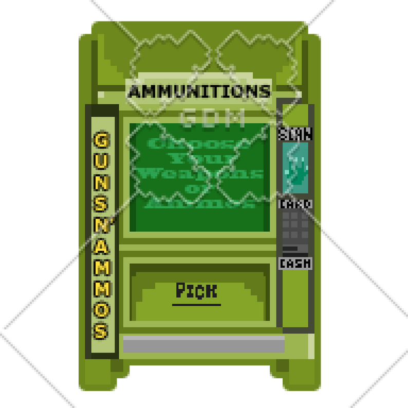 Zombie/War Vending Machines by Cubenom