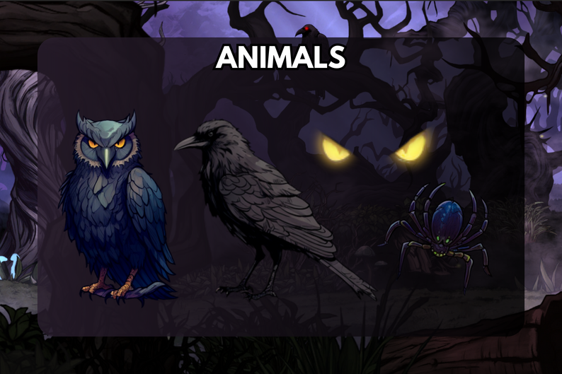 2D Platformer Dark Forest Asset Pack by BluBlu Games