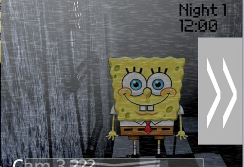One night at freaky bob by Spongeboyahoy92